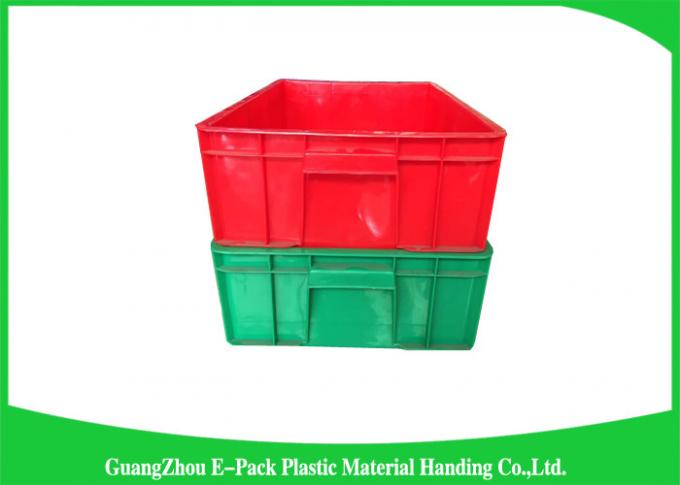 50L Plastik Stackable Storage Bins Hemat Ruang, Daur Ulang Kotak Susun ...